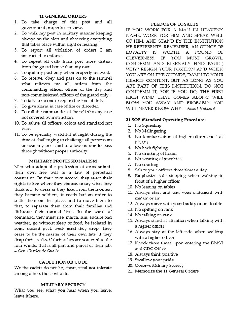 RAATI Memorization | Download Free PDF | Leadership