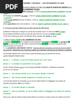 Exercices Valeurs Présent | PDF | Conjugaison | Verbe