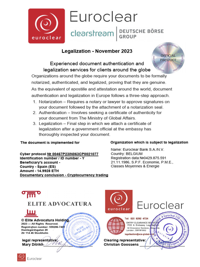 Global Document Legalization Guide | PDF | European Union | Justice