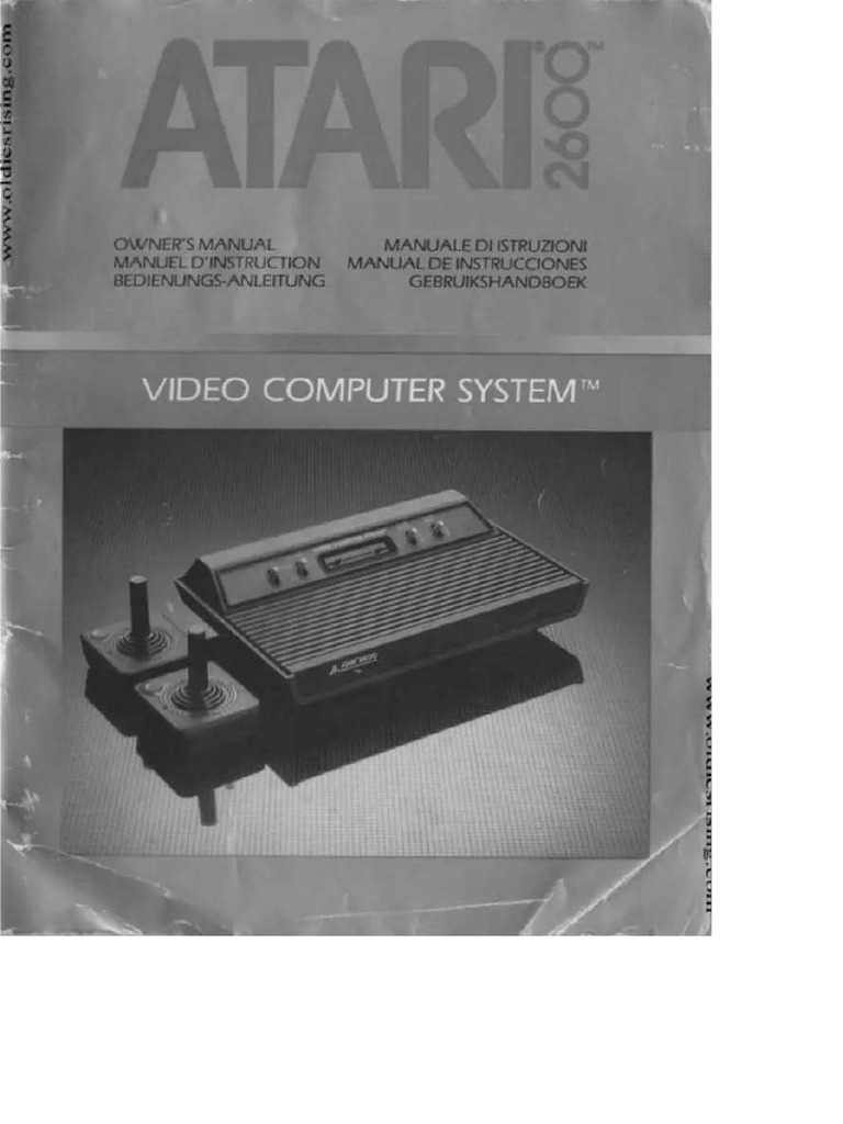 Manual Do Atari System | PDF