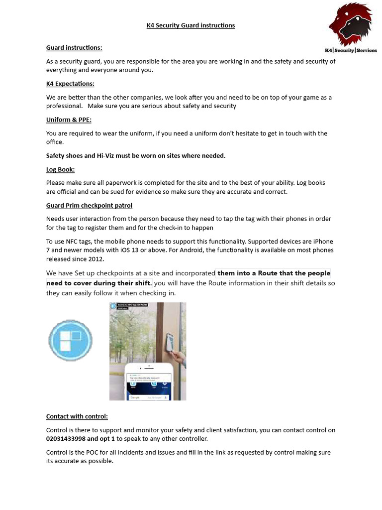 Guard Instructions v2 | PDF | Clothing | Fashion