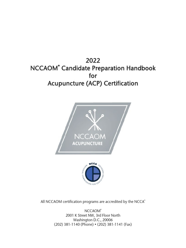 ACP Candidate Preparation Handbook 2022 | PDF | Non Disclosure ...