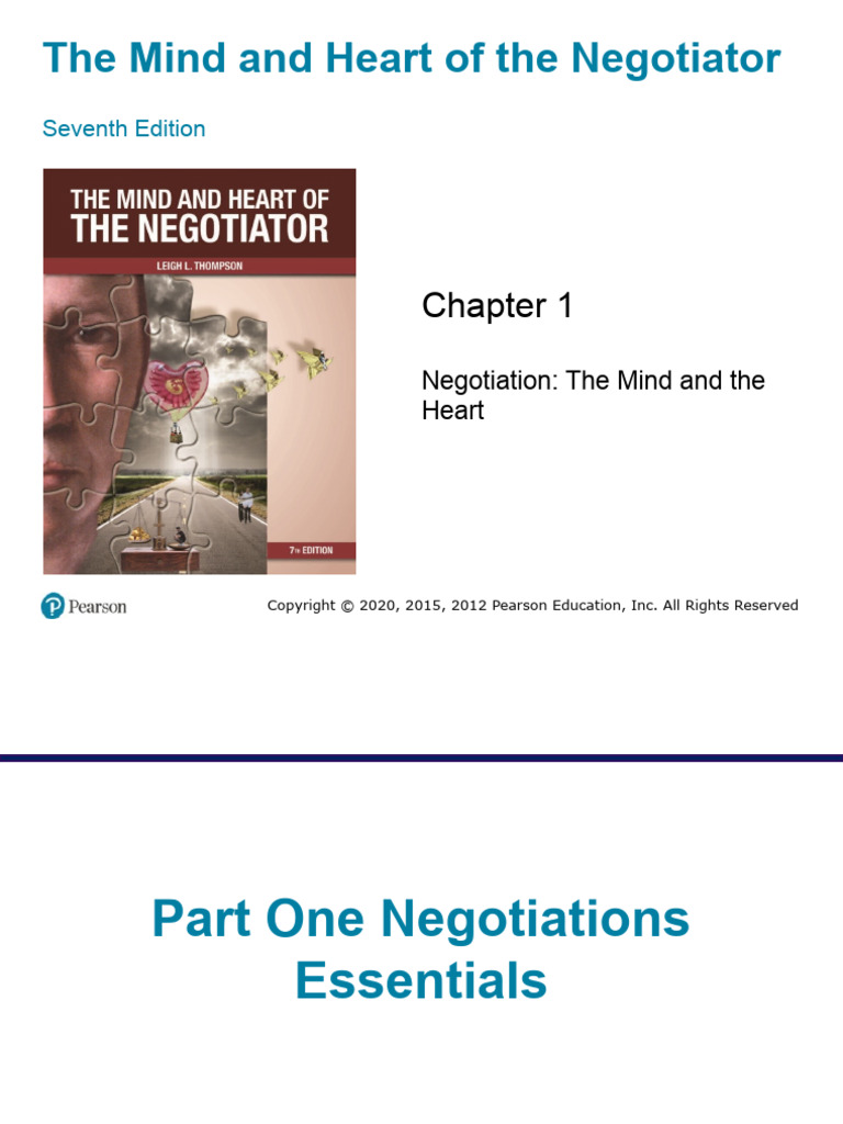 Chapter 1 Slides | PDF | Negotiation | Mind Chapter 1 Slides | PDF | Negotiation | Mind
