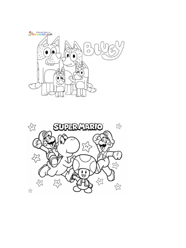 Dibujos para Colorear | PDF