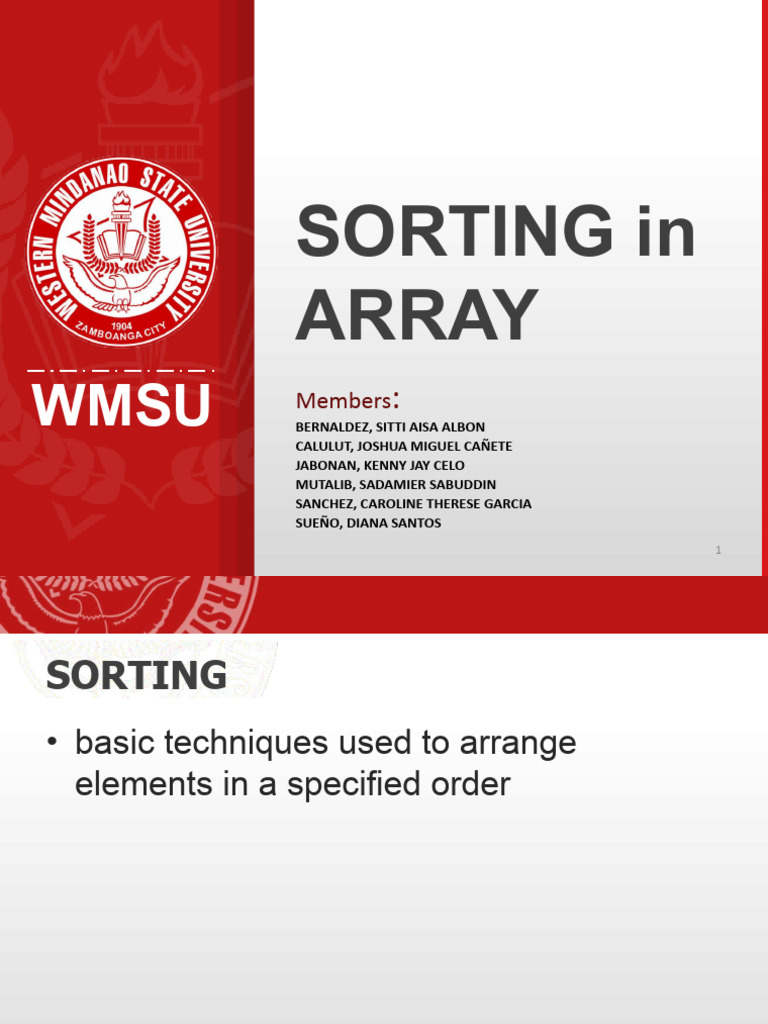 Sorting | PDF | Computing | Theoretical Computer Science