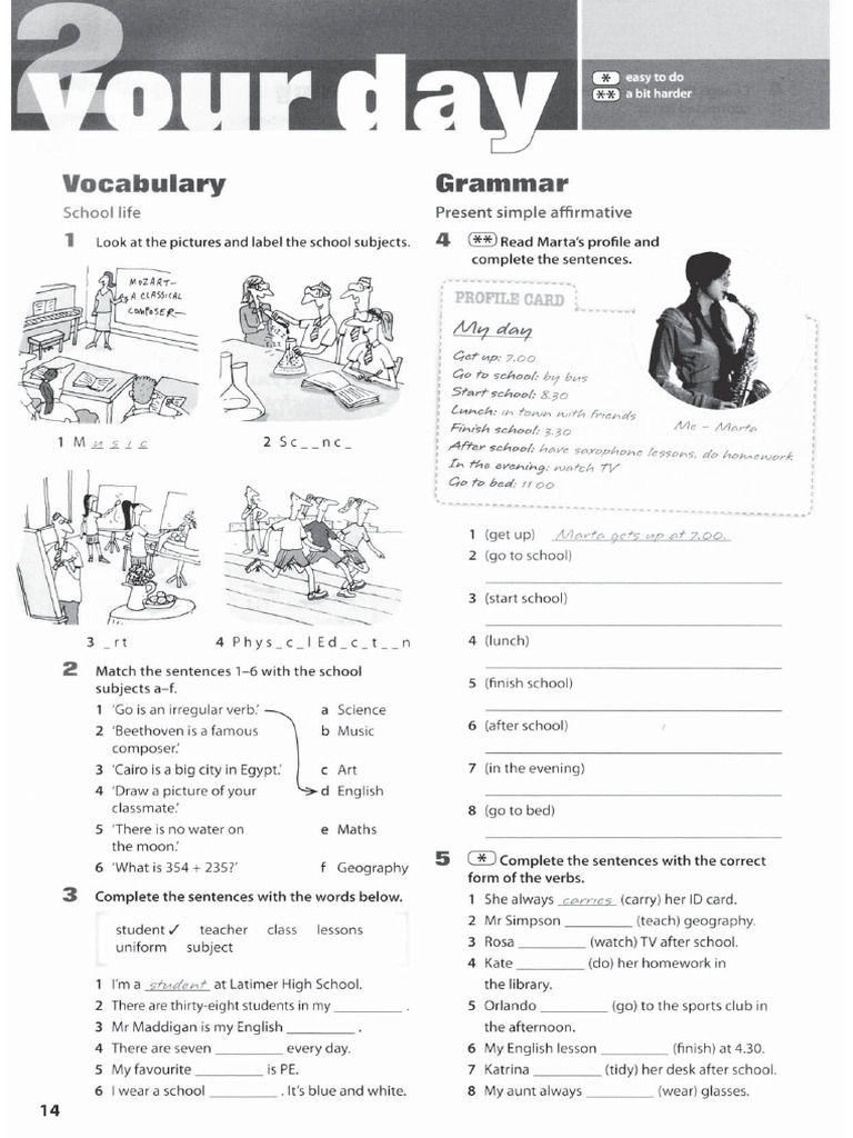 Real Life Elementary Workbook | PDF