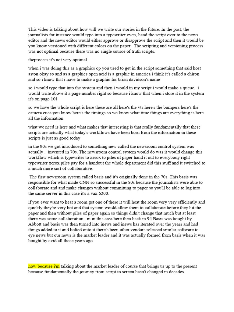 This Video Is Talking About How Will We Write Our Stories in The Future ...