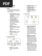 Chemistry Grade 11 Unit 1 | PDF | Atoms | Periodic Table