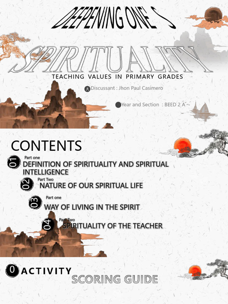 Deepening Ones Spirituality 230930231926 238b7f00 | PDF | Spirituality ...