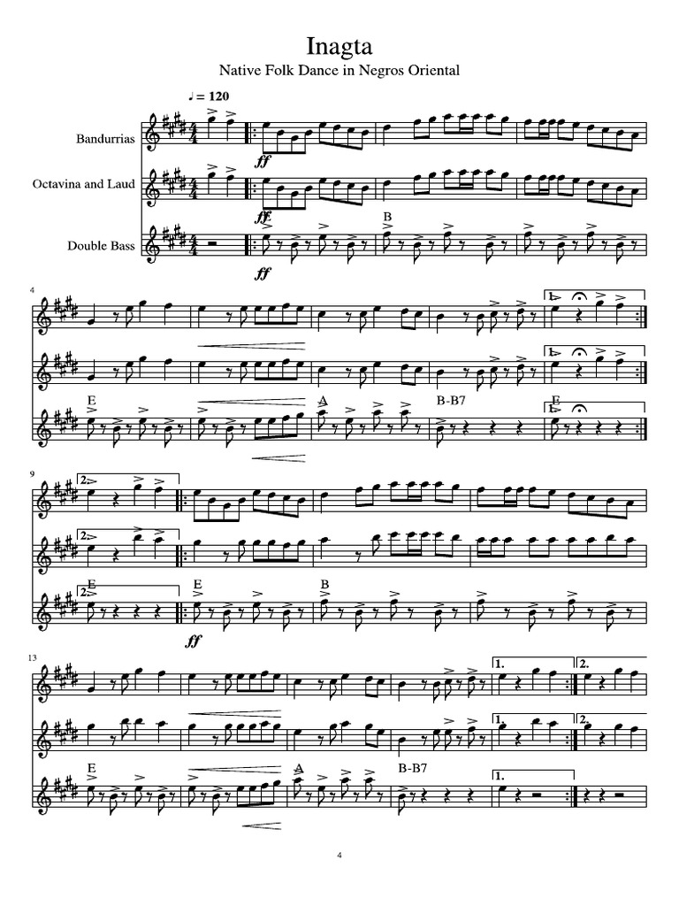 Inagta Filipino Traditional Folk Dance in Negros Oriental | PDF