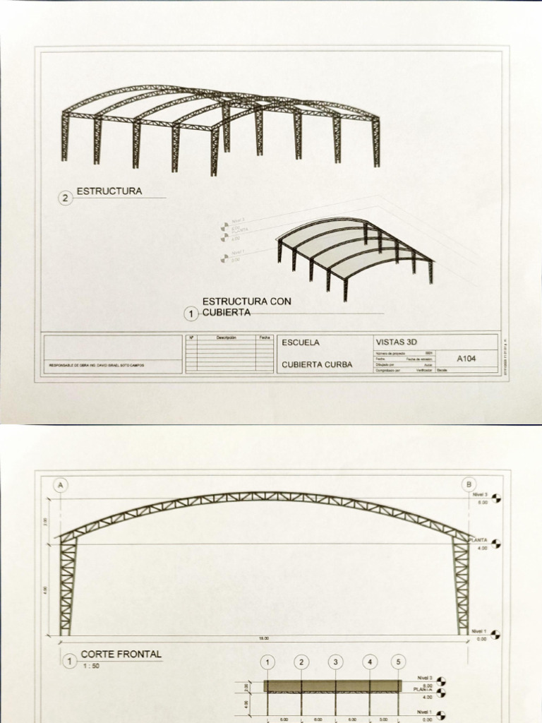 Propuesta de arco techo | PDF
