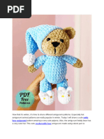 The Little Bear | PDF | Crochet | Yarn