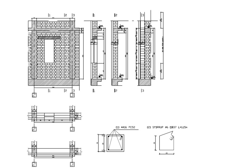 Elevation Structural Wall-Layout2 Version 1 | PDF