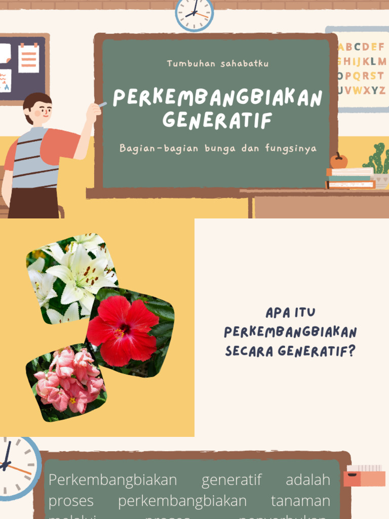 Struktur dan Fungsi Bagian Bunga | PDF