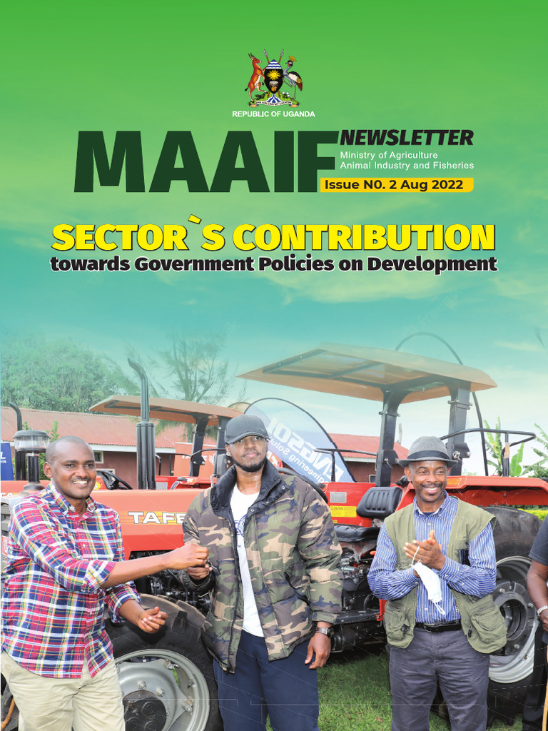 MAAIF Newsletter Issue 2 August 2022 | PDF | Agriculture | Cotton