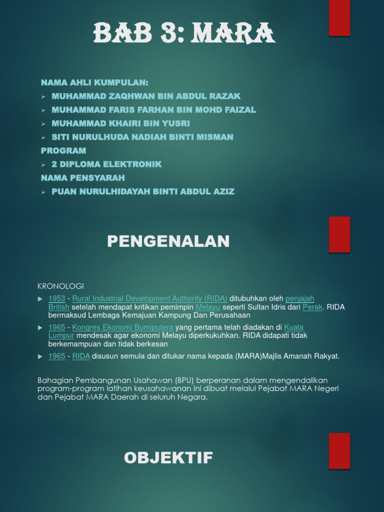 Pembentangan Keusahawanan | PDF