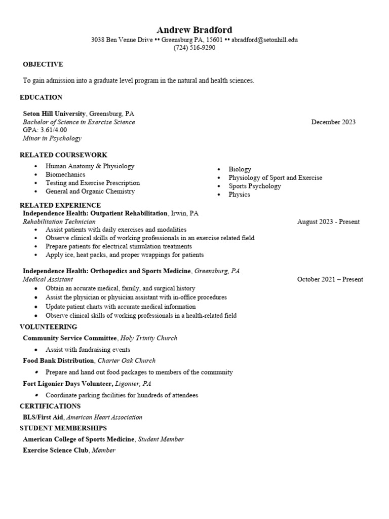 Ab Resume | PDF