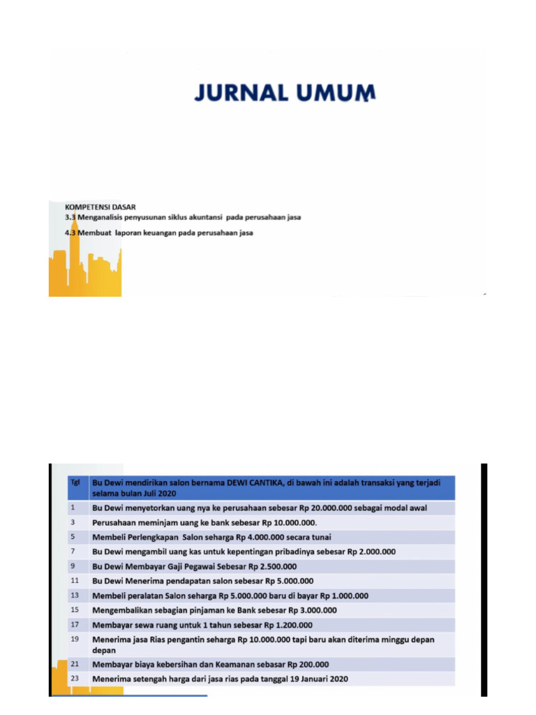 Jurnal Umum | PDF