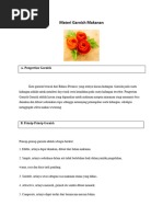 Handout Materi Garnish | PDF