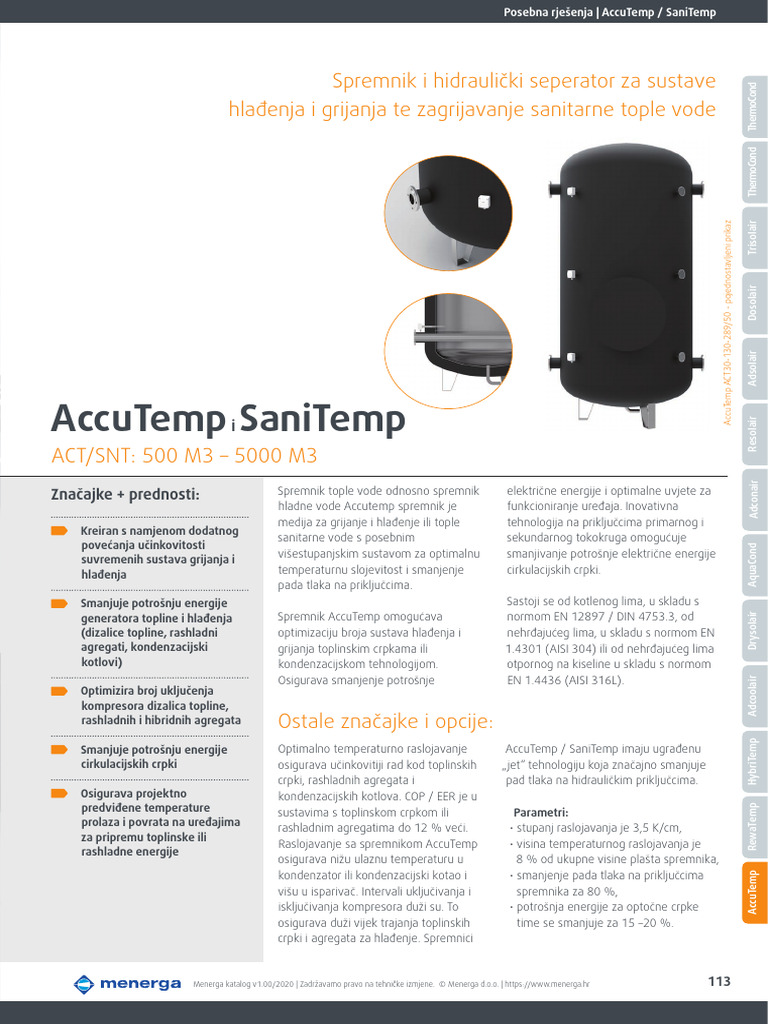 Accutemp Sanitemp 2020 | PDF