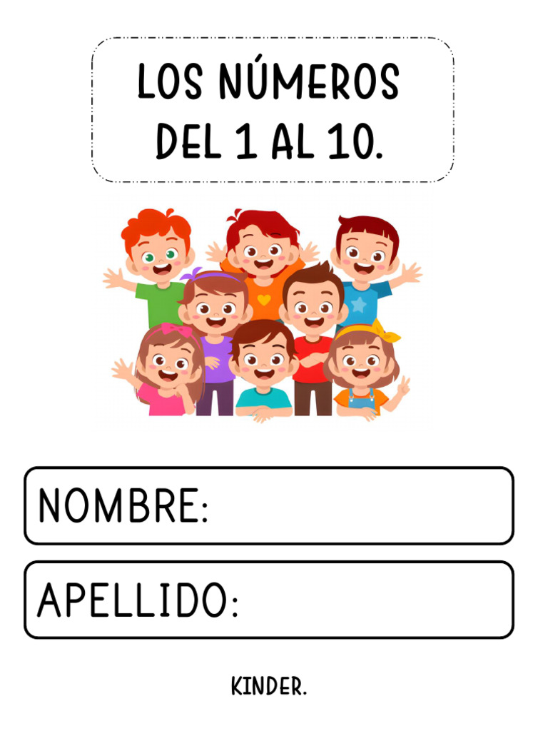 Actividades para aprender números 1-10 | PDF