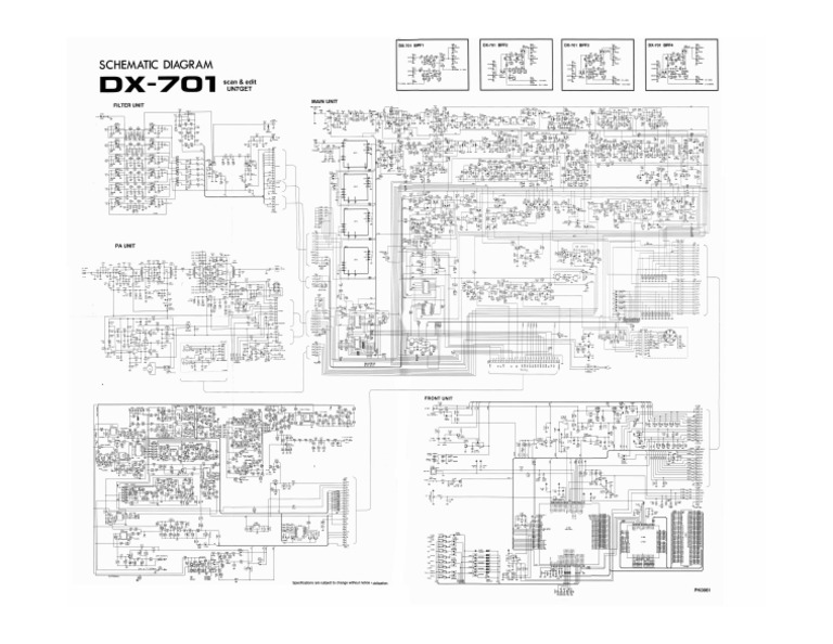 alinco_dx-701_transceiver_sch | PDF