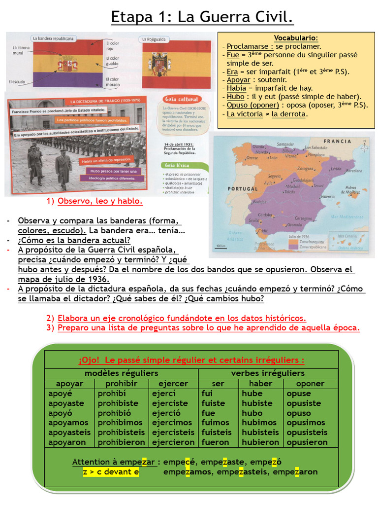 Historia de la Guerra Civil Española | PDF