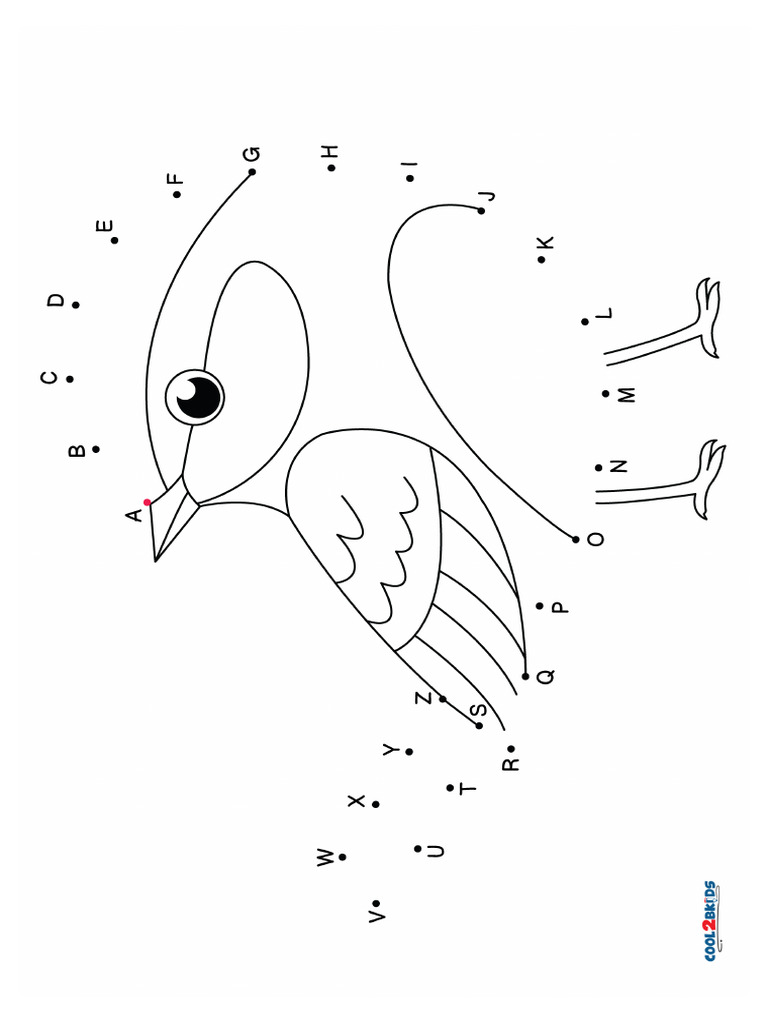 Alphabet Dot To Dot | PDF