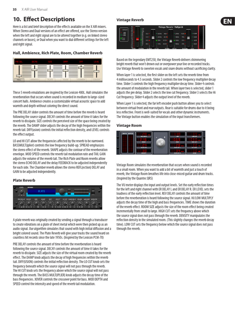 Efeitos | PDF | Equalization (Audio) | Audio Engineering