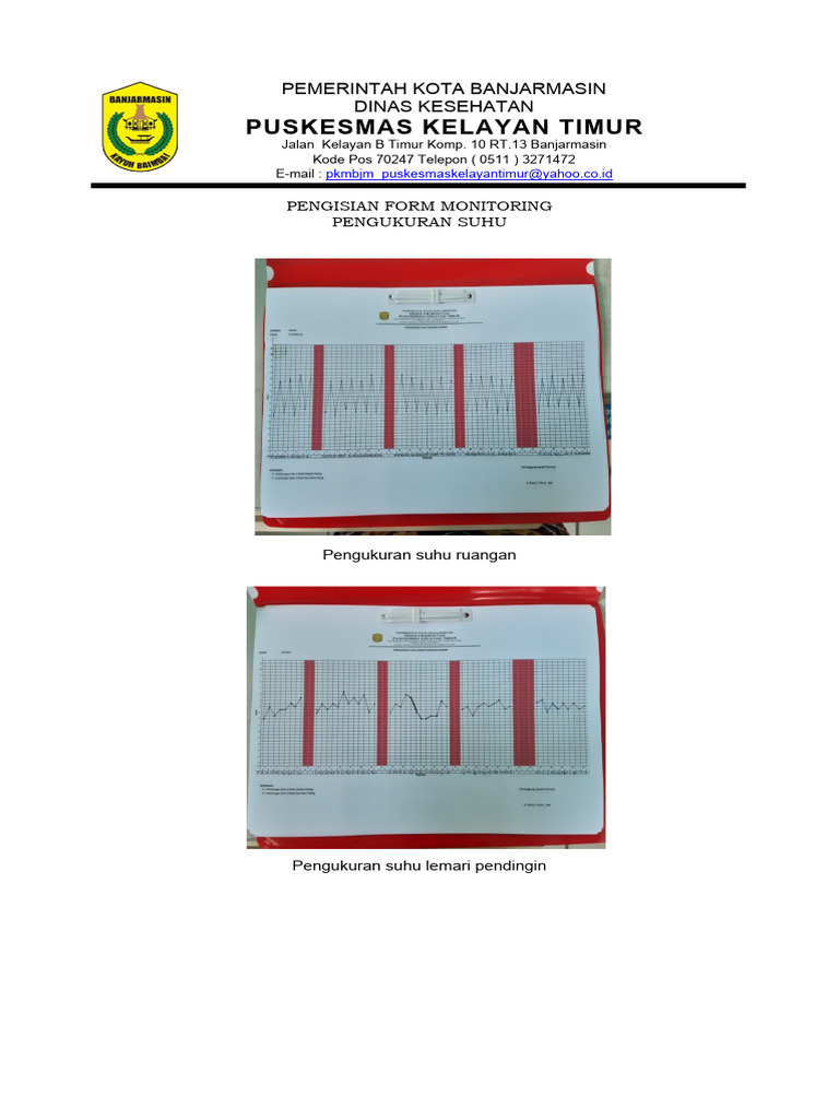4.3.1.4 Contoh Pengisian Form Monitoring | PDF