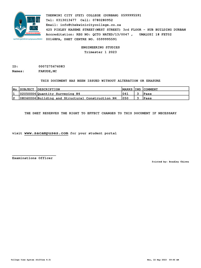 NatedResults 2 | PDF