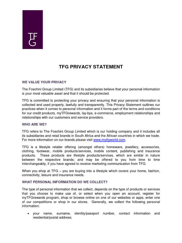 Privacy Statement June 21 Final | PDF | Http Cookie | Retail