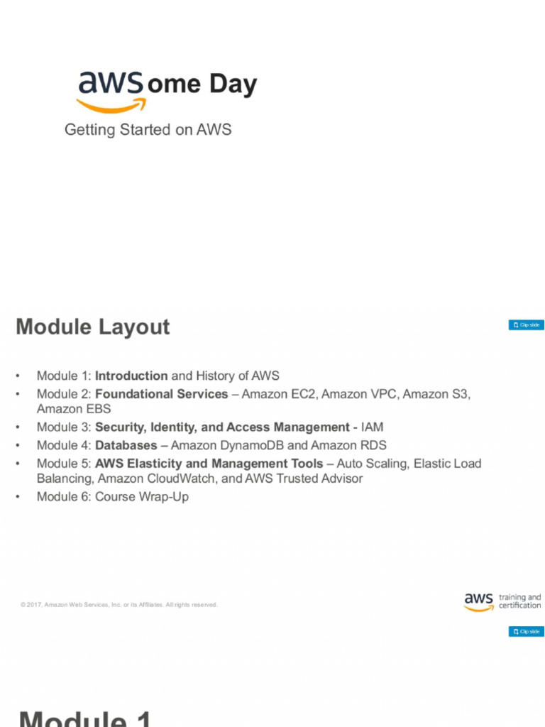 AWS Technical Essentials Overview | PDF