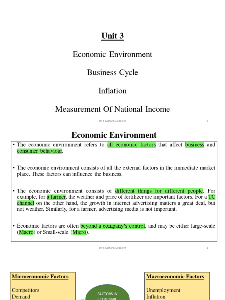 Unit 3 - Final (1) - 230507 - 101515 | PDF | Cost Of Living | Gross Domestic Product
