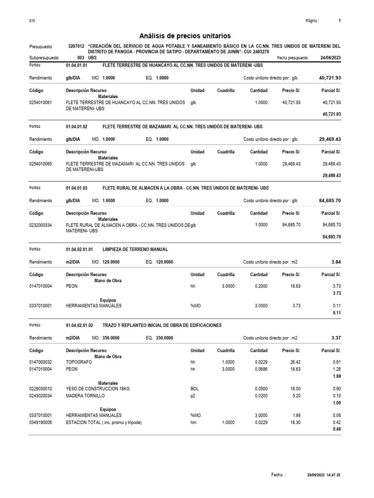 Apu Ubs | PDF | Hormigón | Ingeniería estructural