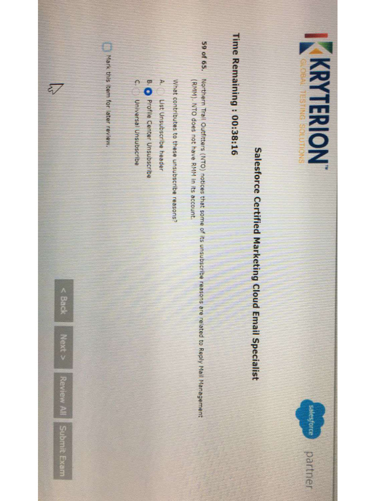MC Email Specialist Set 2 | PDF