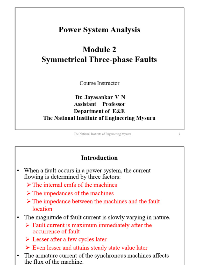 Power System Analysis M2 VTU | PDF | Transformer | Electrical Impedance