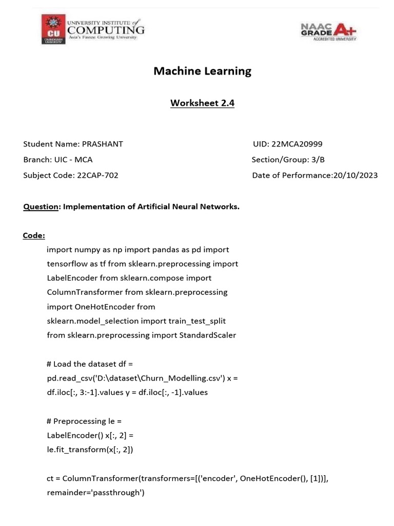 Ml 24 Prashant Pdf Algorithms Computing 