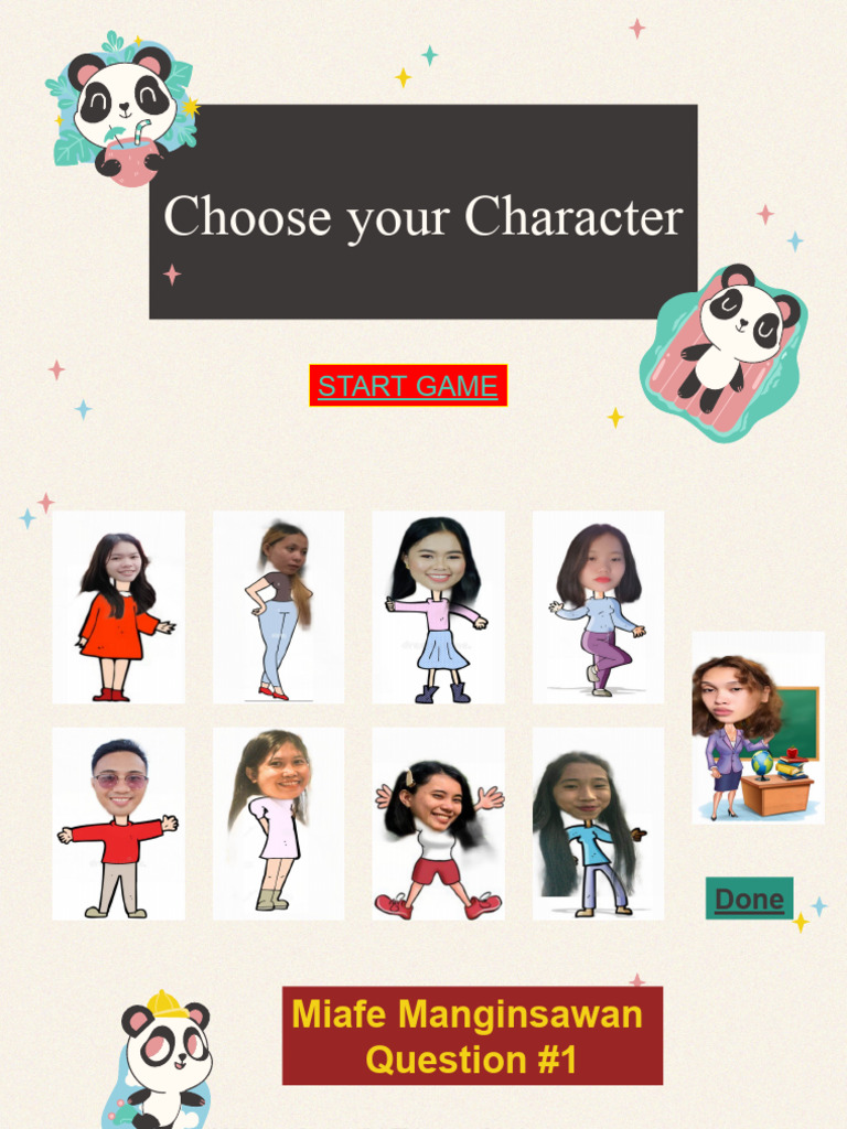 Group 1 PPT Game | PDF | Educational Technology | Information And ...
