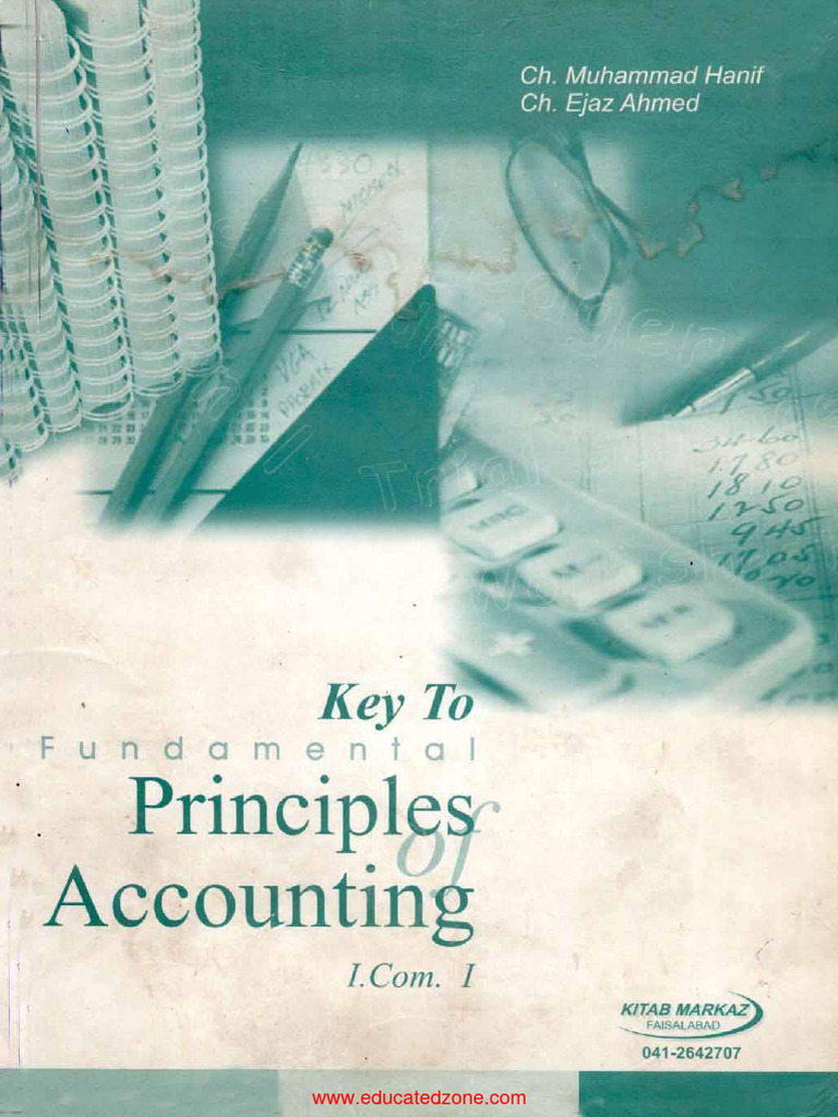 Keybook For Principles Accounting I.com Part 1 | PDF