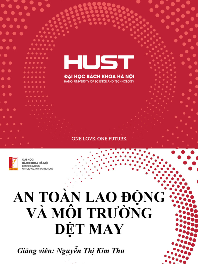 An Toàn Lao Động Môi Trường Dệt May | PDF