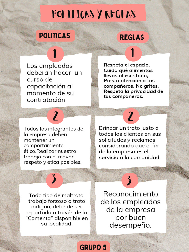 Politicas y Reglas 03-11-2023 | PDF Politicas y Reglas 03-11-2023 | PDF