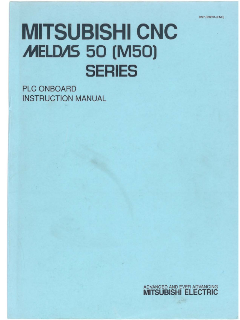 M50 PLC ONBOARD Instruction Manual | PDF | Programmable Logic ...