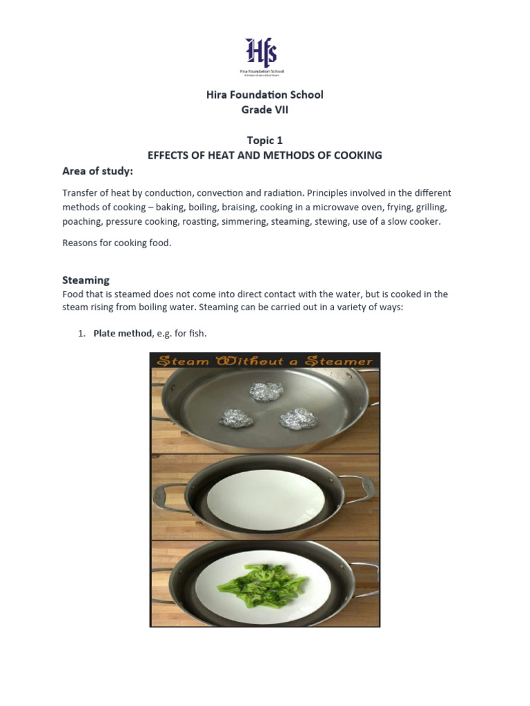 Steaming, STEWING ND BRAISING | PDF | Cooking | Food And Drink