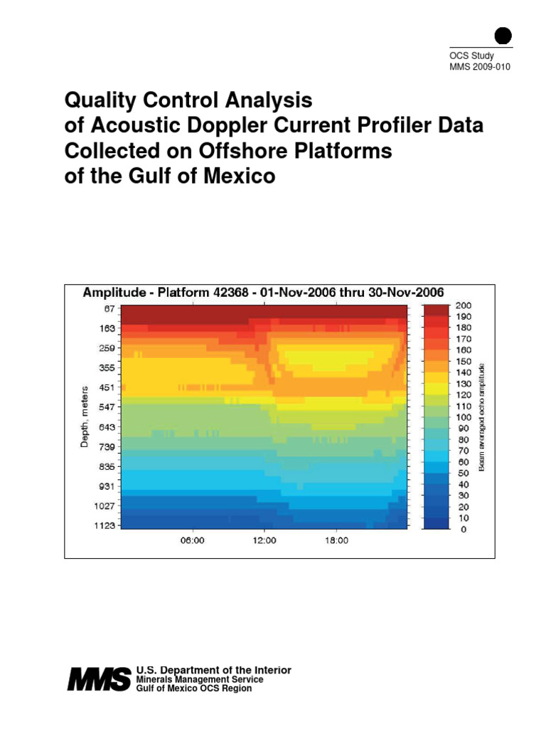 QC Analysis Acoustic Doppler Current Profiler Data | PDF