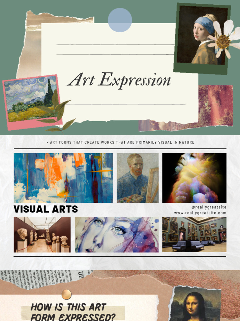 Art As Expression Presentation | PDF | The Arts | Design