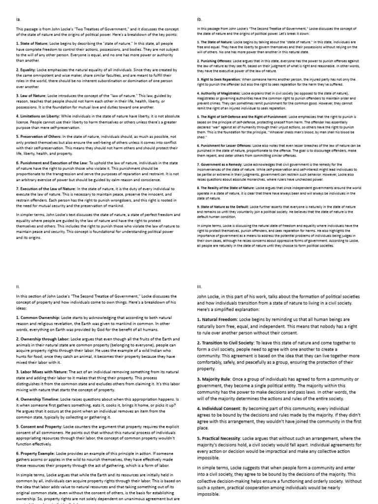 Chapter 2 Reading 2 095416 | PDF | Property | John Locke