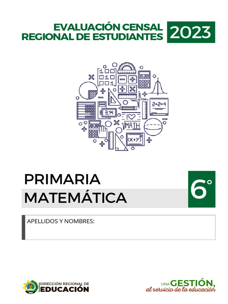 6to Grado Mat Prim | PDF