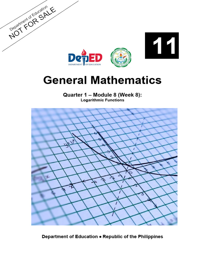 Gen Math Module 8 | PDF | Logarithm | Function (Mathematics)