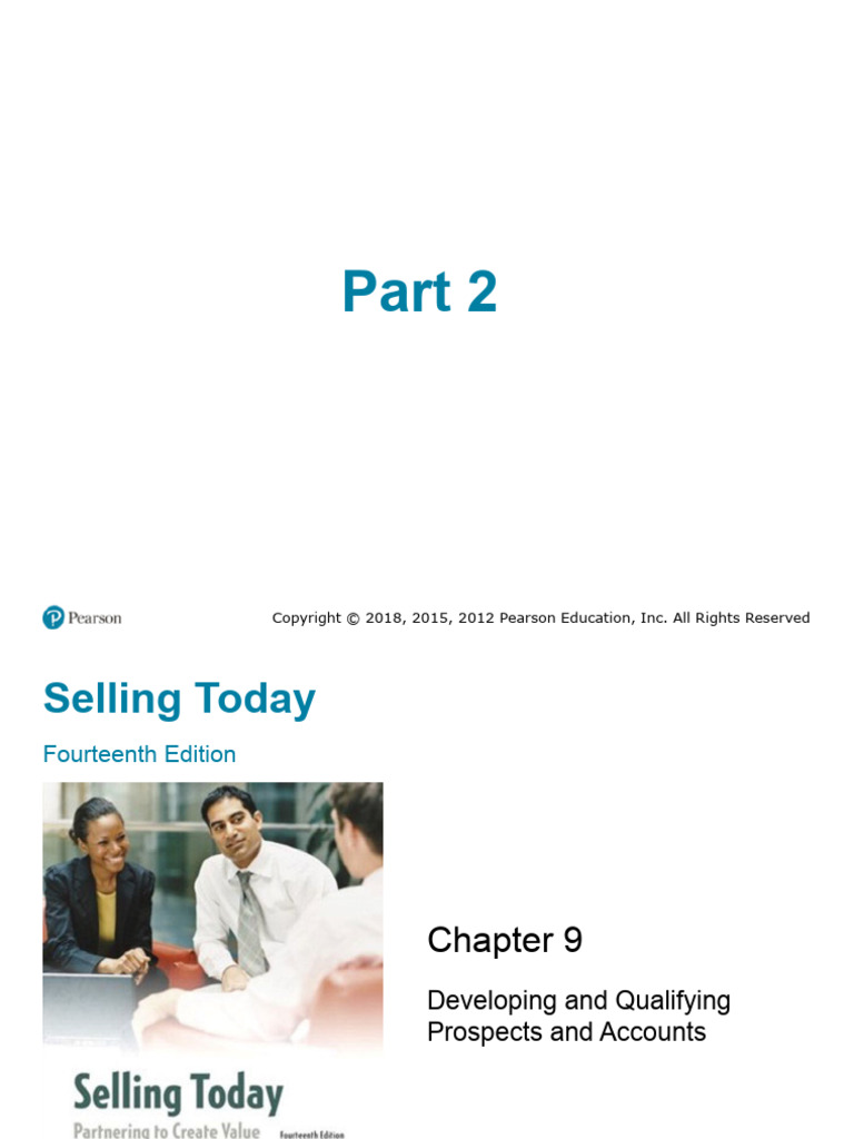 CH 9-14 Summary Part 2 | PDF | Sales | Nonverbal Communication